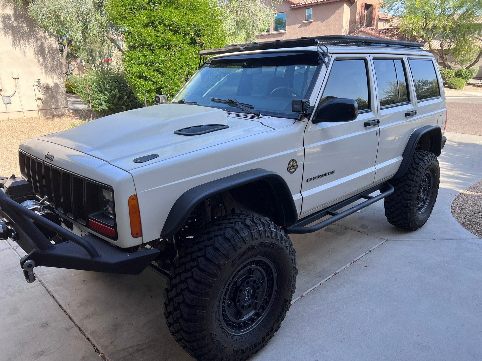 Jeep Cherokee XJ Platform Roof Rack | KevinsOffroad.com / Overland-Rea