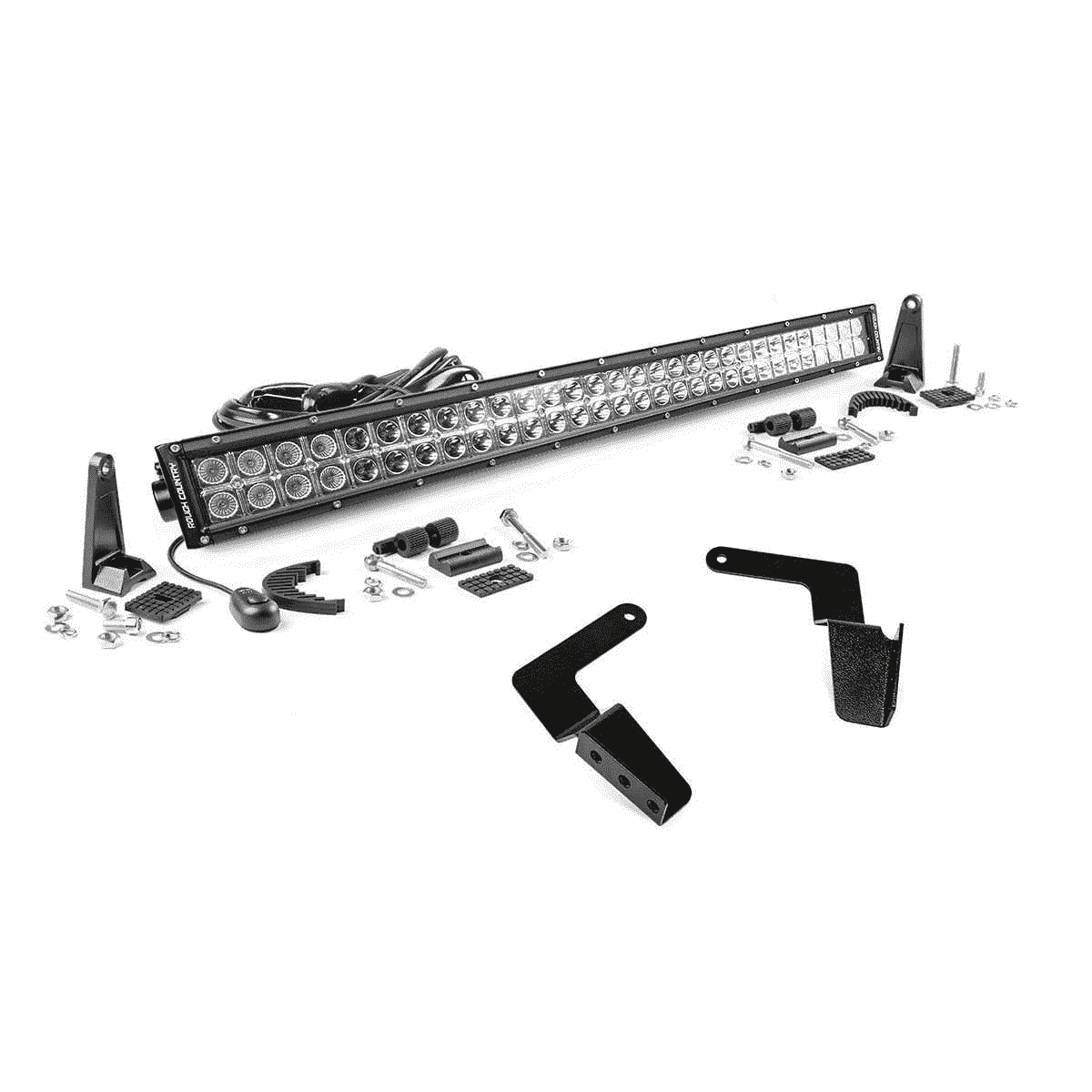 Toyota 30in LED Bumper Kit for 07-14 FJ Cruiser - Chrome Series | Roug ...
